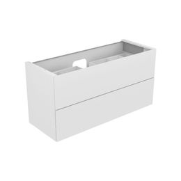 KEUCO Edition 11 Unterschrank 31362280000 140 x 70 x 53,5 cm, Glas satiniert, Lack Cashmere