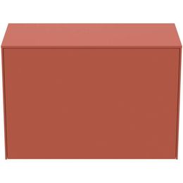 Ideal Standard Conca Waschtisch-Unterschrank T4318Y3 ohne Ausschnitt, 1 Auszug, 80 x 37 x 55 cm, Sunset matt lackiert