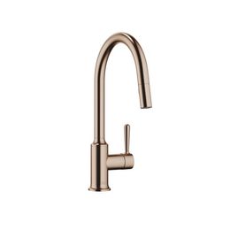 Dornbracht VAIA Pull-down K&uuml;chenarmatur 33870809-42 herausziehbar, mit Brausefunktion, Ausladung 240mm, Bronze geb&uuml;rstet