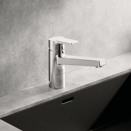 Hansa K&uuml;chenarmatur Hansatwist 09142283 chrom, schwenkbarer Auslauf
