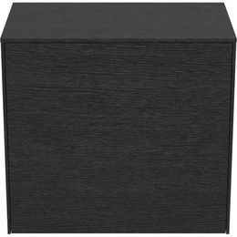 Ideal Standard Conca Waschtisch-Unterschrank T4317Y4 ohne Ausschnitt, 1 Auszug, 60 x 37 x 55 cm, Eiche geflammt Furnier
