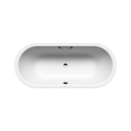 Kaldewei Classic duo Badewanne oval 291410110001 170x75cm, Griffloch, wei&szlig;