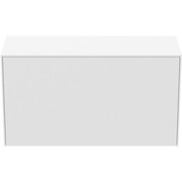 Ideal Standard Conca Waschtisch-Unterschrank T4319Y1 ohne Ausschnitt, 1 Auszug, 100 x 37 x 55 cm, Wei&szlig; matt lackiert