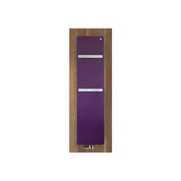 Zehnder Vitalo Bar Design-Heizk&ouml;rper ZV101650B500000 VIP-160-050, 1570 x 500 mm, Traffic black, RAL 9017, Mittelanschluss
