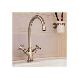 Hansgrohe Axor Montreux 160 2-Griff-Waschtischarmatur 16505000 Zugstangen-Ablaufgarnitur, für Handwaschbecken, chrom