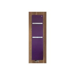 Zehnder Vitalo Bar Design-Heizk&ouml;rper ZV101660B500000 VIP-160-060, 1570 x 600 mm, Traffic black, RAL 9017, Mittelanschluss