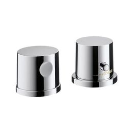 Hansgrohe Axor Uno 2-Loch Wannenrandarmatur 38480000 Unterputz Thermostat, chrom