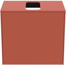 Ideal Standard Conca Waschtisch-Unterschrank T3934Y3 mit Ausschnitt, 1 Auszug, 60x37x55 cm, mittig, Sunset matt lackiert