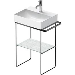 Duravit DuraSquare Metallkonsole 0031324600 56,5x38,1cm, bodenstehend, schwarz matt