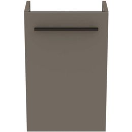 Ideal Standard i.life S Handwaschbeckenunterschrank T5302NG 1 T&uuml;r, 35,4 x 20,2 x 55,5 cm, greige matt
