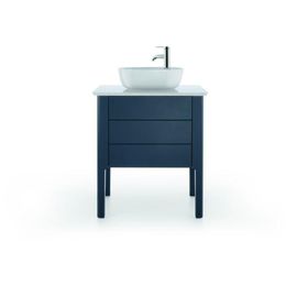 Duravit Luv Aufsatzwaschtisch 0381420000 weiß, 42x27cm, geschliffen, mit Hahnloch