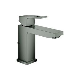 Grohe Eurocube Waschtischarmatur 23445AL0 M-Size, mit Ablaufgarnitur, hard graphite gebürstet