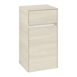 Villeroy & Boch Villeroy und Boch Collaro Seitenschrank C03200AA 40,4x74,8x34,9cm, Anschlag links, white oak