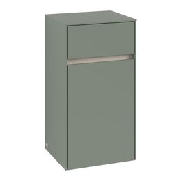 Villeroy & Boch Villeroy und Boch Collaro Seitenschrank C03201AF 40,4x74,8x34,9cm, Anschlag rechts, soft green