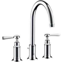 Hansgrohe Axor Montreux Waschtischarmatur 16514000 chrom, mit Ablaufgarnitur, Hebelgriff
