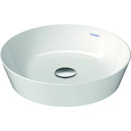 Duravit Cape Cod Aufsatz-Waschtisch 23284326001 &Oslash; 43cm, Wei&szlig;/Wei&szlig; Seidenmatt WonderGliss