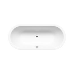 Kaldewei CLASSIC DUO OVAL 111 Badewanne 291200010001 180 x 80 cm, gl&auml;nzend, alpinwei&szlig;