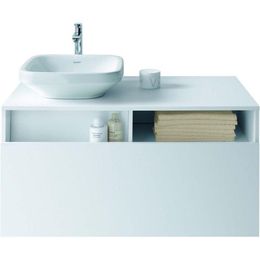 Duravit DuraStyle Aufsatz Waschtisch 0349430000 &Oslash; 43 cm, weiss, ohne &Uuml;berlauf, ohne Hahnlochbank