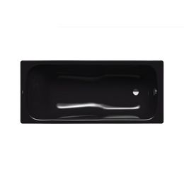 Kaldewei Dyna set Badewanne 226134010701 170x75cm, Vollantislip, schwarz