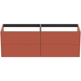 Ideal Standard Conca Waschtisch-Unterschrank T3990Y3 ohne Waschtisch-Platte, 4 Ausz&uuml;ge, 160x50,5x54 cm, Sunset matt lackiert