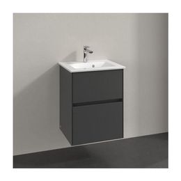 Villeroy & Boch Villeroy und Boch Collaro Waschtischunterschrank C14100VR 47,2x61x40,4cm, Waschbecken mittig, graphite