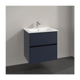 Villeroy & Boch Villeroy und Boch Collaro Waschtischunterschrank C14300VQ 61,1x61x48cm, Waschbecken mittig, marine blue