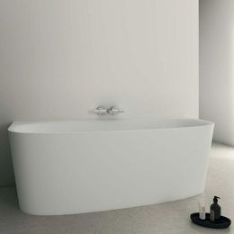 Ideal Standard Dea Freistehbadewanne T9940V1 180 x 80 x 61 cm, mit Ablaufgarnitur, seidenwei&szlig;