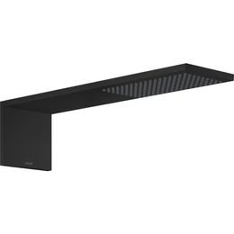 Hansgrohe ShowerComposition Kopfbrause 12592670 110x220mm, Wandmontage, 1jet, mattschwarz