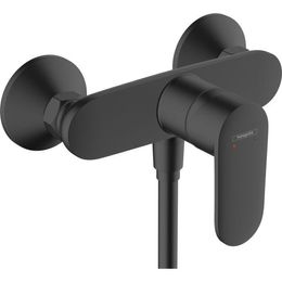 Hansgrohe Vernis Blend Brausearmatur 71640670 Aufputz, 1 Verbraucher, mattschwarz