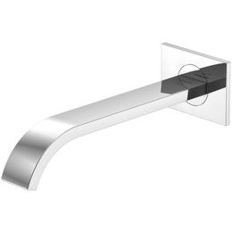 Steinberg Serie 135 Wanneneinlauf 1352310 Ausladung 200 mm, ohne Luftsprudler, chrom, f&uuml;r Waschtisch oder Wanne