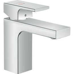 Hansgrohe Vernis Shape Waschtischarmatur 71594000 CoolStart, mit Zugstangen-Ablaufgarnitur, chrom