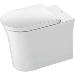 Duravit White Tulip Stand-Tiefsp&uuml;l-WC 2001090000 37x58cm, 4,5 l, Abgang waagerecht, Rimless, wei&szlig;