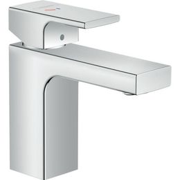 Hansgrohe Vernis Shape Waschtischarmatur 71594000 CoolStart, mit Zugstangen-Ablaufgarnitur, chrom