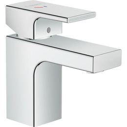 Hansgrohe Vernis Shape Waschtischarmatur 71593000 CoolStart, mit Zugstangen-Ablaufgarnitur, chrom