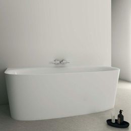 Ideal Standard Dea Freistehbadewanne T994001 180 x 80 x 61 cm, mit Ablaufgarnitur, wei&szlig;