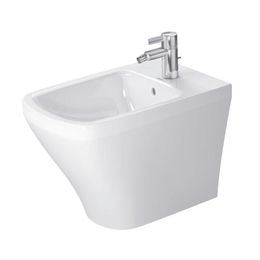 Duravit DuraStyle Stand Bidet 2284100000 weiss, mit &Uuml;berlauf, 1 Hahnloch, back to wall