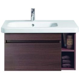 Duravit DuraStyle M&ouml;bel Waschtisch 2325800000 80 x 48 cm, asymmetrisch, Becken links, weiss