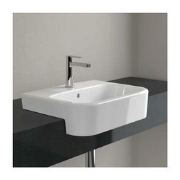 Villeroy & Boch Villeroy & Boch Architectura Vorbauwaschtisch 419055R1 550 x 430 x 170 mm, Wei&szlig; Alpin CeramicPlus, mit &Uuml;berlauf