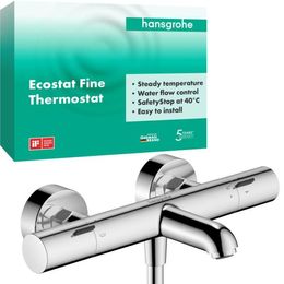 Hansgrohe Ecostat Fine Wannenthermostat 13325000 Aufputz, DN15, chrom