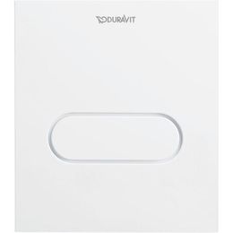Duravit DuraSystem Bet&auml;tigungsplatte WD5004011000 13 x 15 cm, Kunststoff, wei&szlig;, f&uuml;r Urinal
