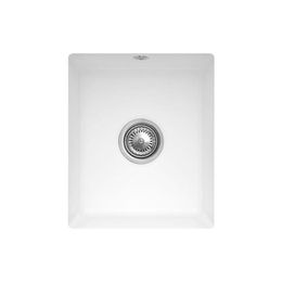 Villeroy & Boch Villeroy und Boch Unterbausp&uuml;le 332402RW mit Ablaufgarnitur und Excenterbet&auml;tigung, Stone White