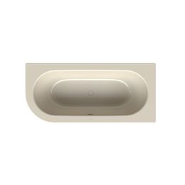 Bette BetteStarlet V Silhouette Badewanne 6690-001CELVK pergamon, 175x80x42cm, mit Sch&uuml;rze