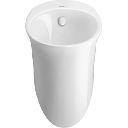 Duravit White Tulip Absaug-Urinal 2817302000 32x34cm, Zulauf von hinten, Rimless, ohne Fliege, wei&szlig; HygieneGlaze