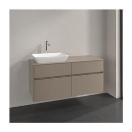 Villeroy & Boch Villeroy und Boch Collaro Waschtischunterschrank C11300VM 120x54,8x50cm, Waschtisch links, taupe