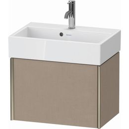 Duravit XViu Waschtisch-Unterschrank XV42160B175 58,4x38,4x39,7cm, 1 Auszug, champagner matt, leinen