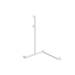 HEWI System 900 Duschhandlauf 900.35M36060VH 1250 x 800 x 800 mm, Ausf&uuml;hrung rechts, wei&szlig; tiefmatt