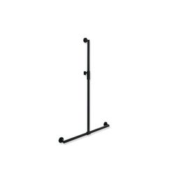 HEWI System 900 Duschhandlauf 900.35M46160CV 1250 x 610 mm, pulverbeschichtet schwarz tiefmatt