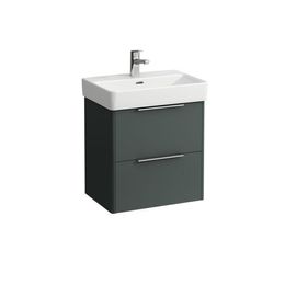 Laufen BASE f&uuml;r PRO S Waschtisch-Unterbau H4021521102661 52x36x53cm, 2 Schubladen, verkehrsgrau