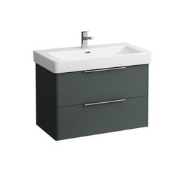 Laufen BASE f&uuml;r PRO S Waschtisch-Unterbau H4023921102661 81x44x53cm, 2 Schubladen, verkehrsgrau