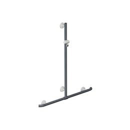 HEWI System 800 K Duschhandlauf 950.35.4209918 1100 x 812 mm, senfgelb, mit verschiebbarer Brausestange